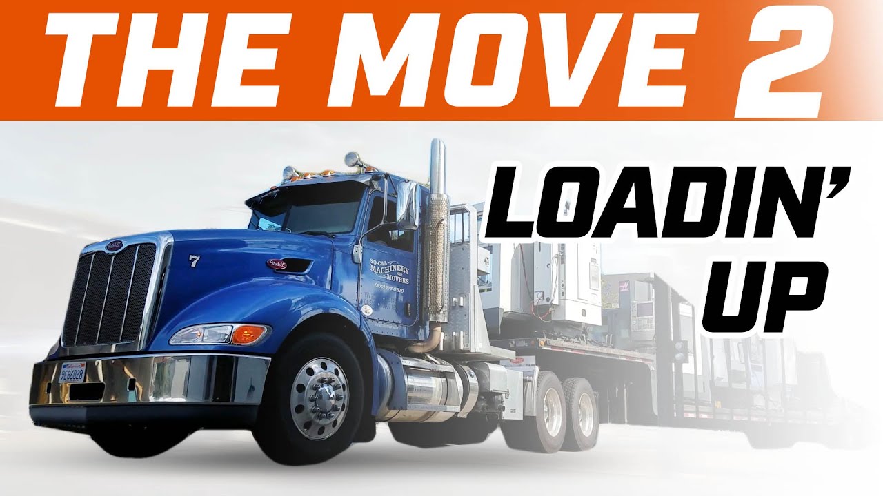 Moving CNC Machines - Moving a Machine Shop - Pierson Workholding - YouTube