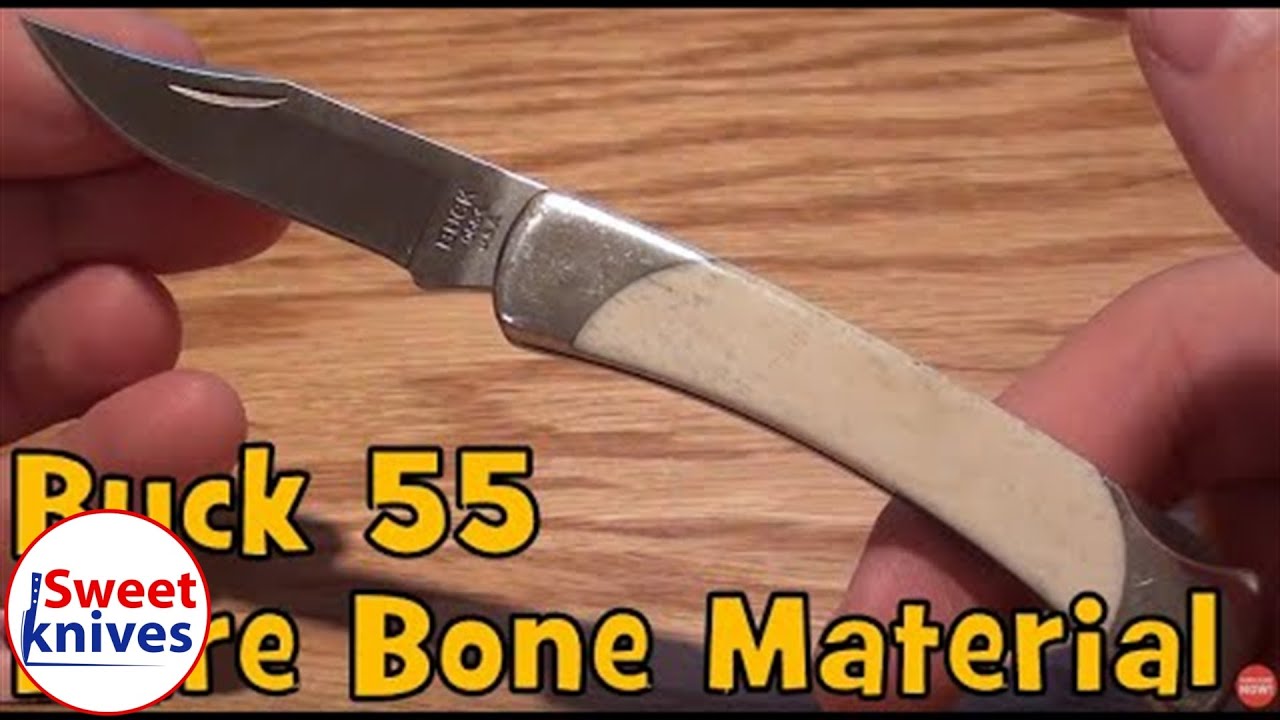 [42] Buck 55 Bone Knife Special Edition Review Knives - Made in the USA ...