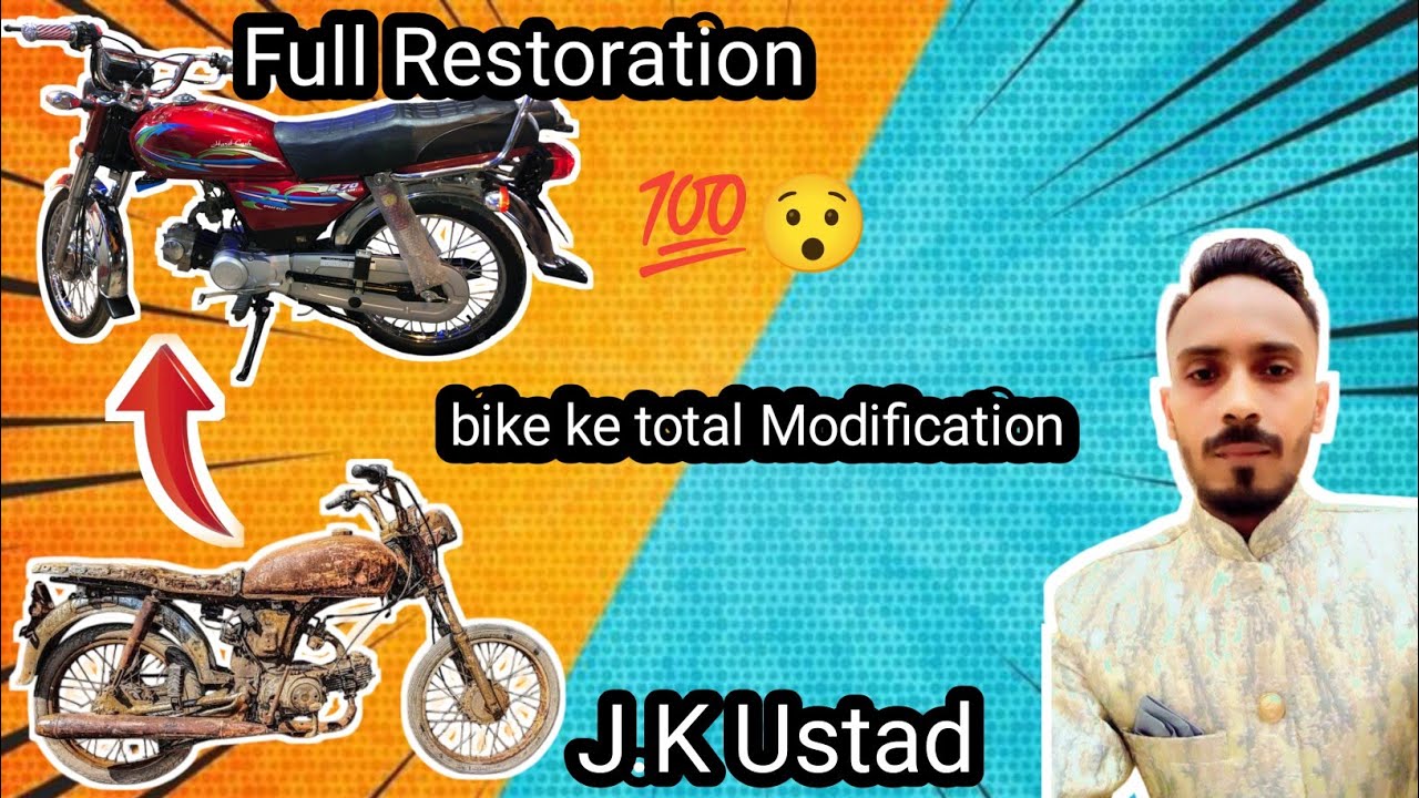 SP 70 Bike Modify | Bike Restoration 🏍️ - YouTube