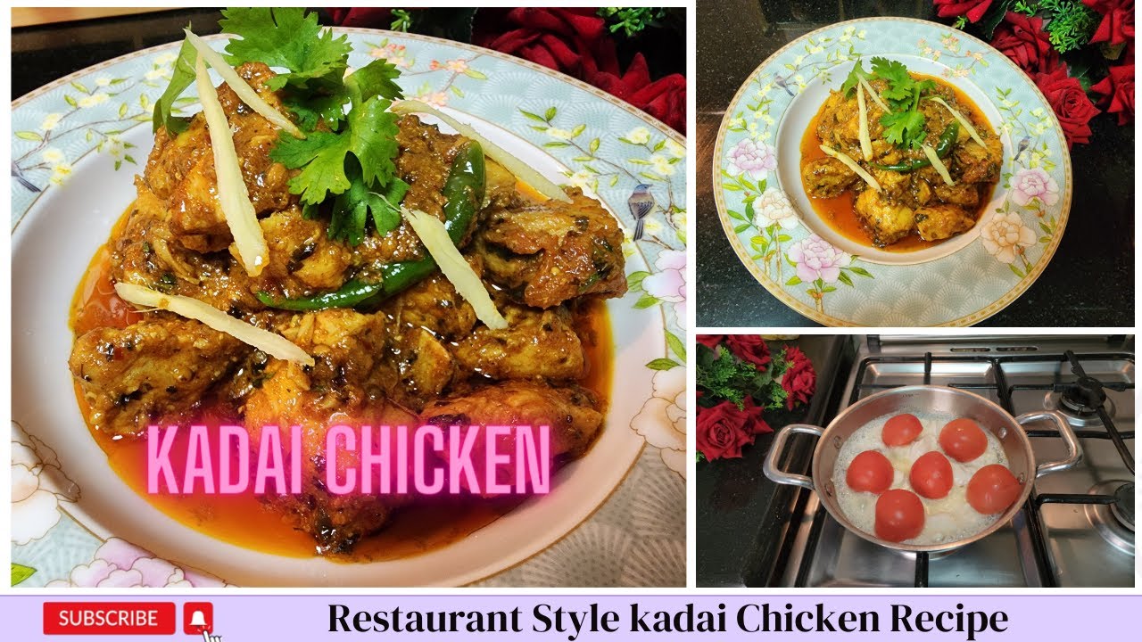 Restaurant Style Karachi Kadai Chicken Recipe | Chicken Kadai Recipe ...