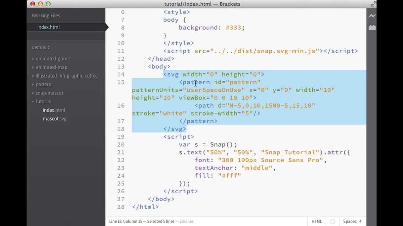 Getting Started with Snap.svg - YouTube
