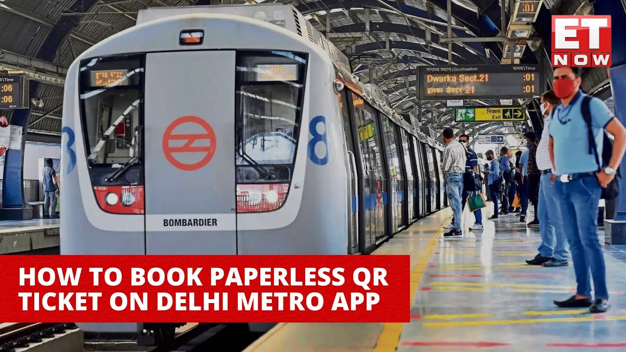 DMRC Travel App Is Here! How To Buy Paperless QR Ticket Online? | Delhi ...