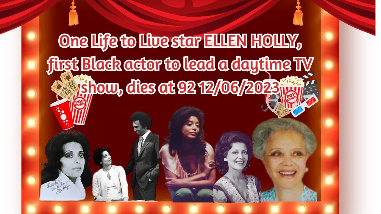 One Life to Live Star Ellen Holly: Trailblazer and Icon of Daytime TV ...