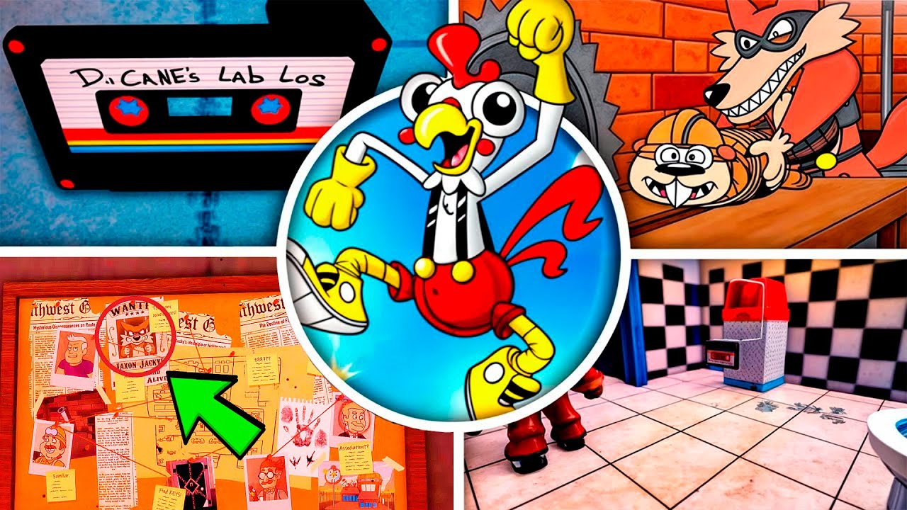 Clucky's: Update 4 - ALL Secret TAPES & All secret rooms (Roblox ...