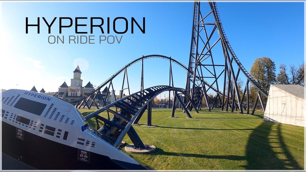 Hyperion Mega Coaster I Energylandia - On Ride POV [4K] - YouTube