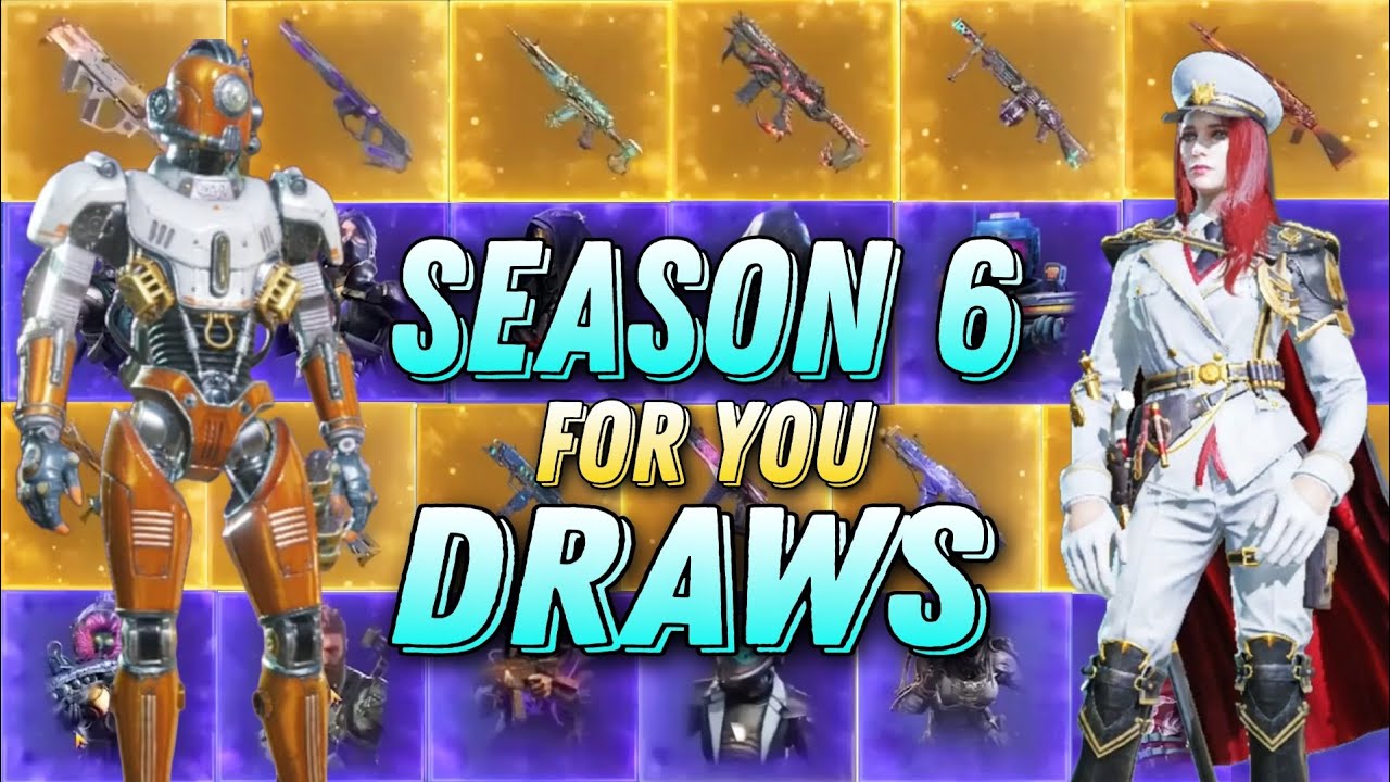 Newly Added FOR YOU lucky Draws in season 6 CODM 🔥 - YouTube