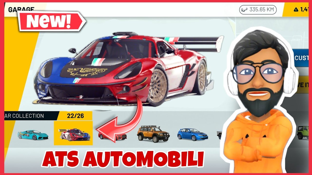 ATS Automobili car😍 || Extreme car driving simulator # ...