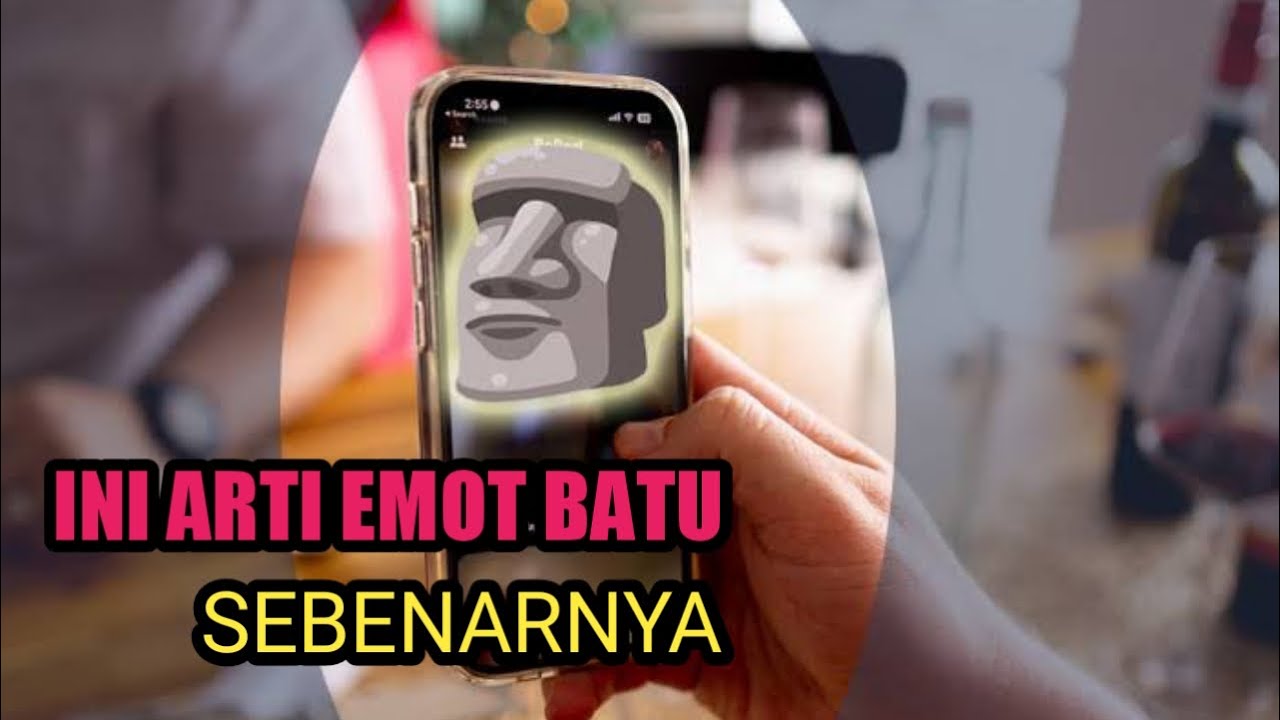 WAJIB TAHU ||| Ini Dia Arti Emot Batu Di Tiktok WhatsApp Twitter dan Platform Lainnya - YouTube