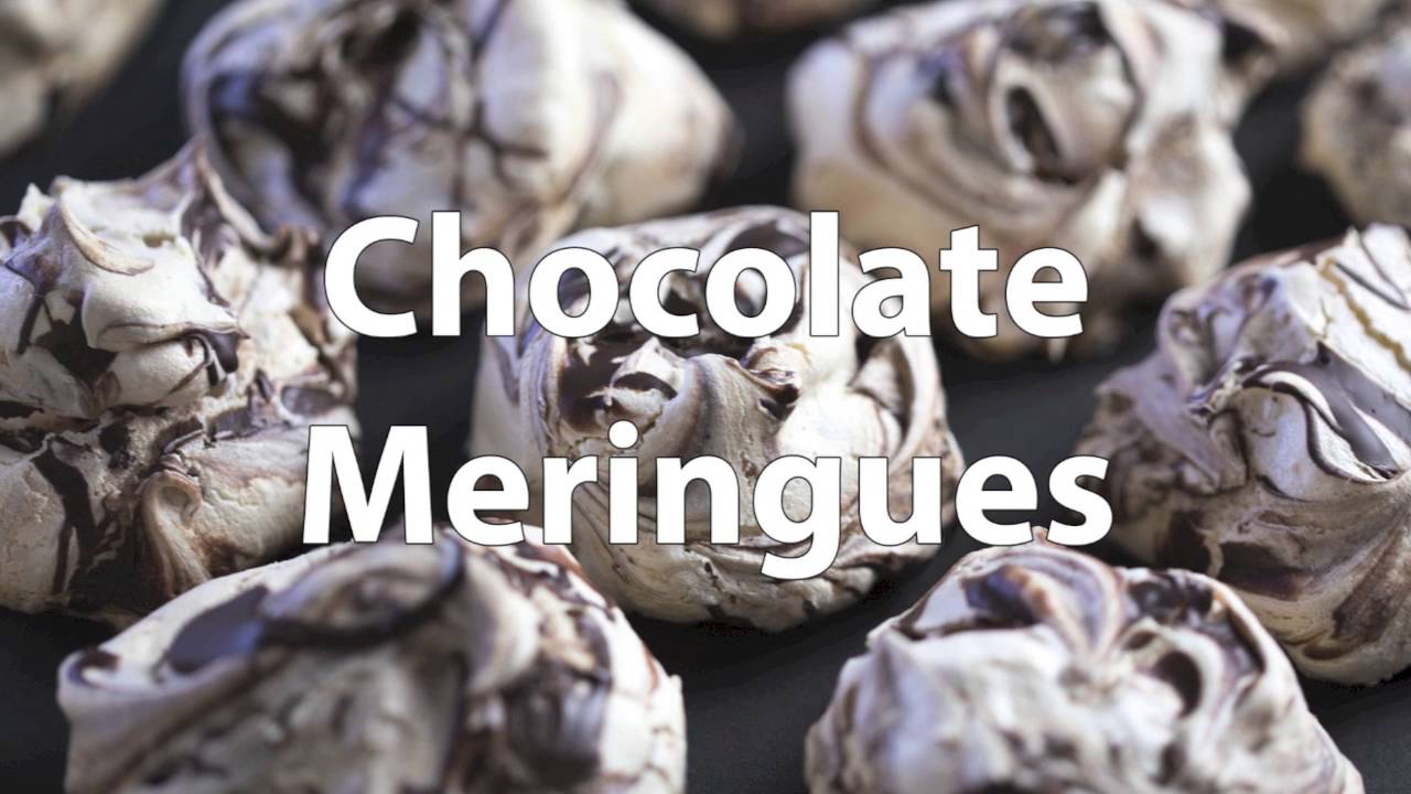 How to Make Chocolate Meringues - YouTube