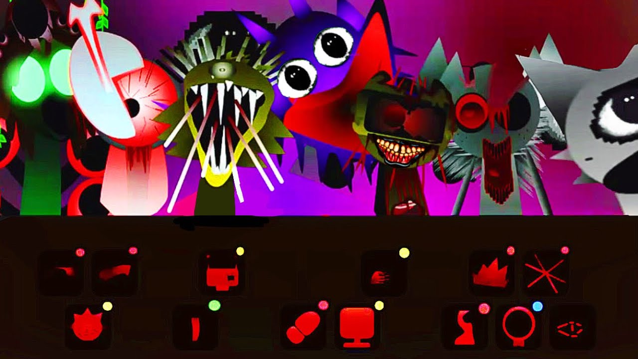 Incredibox Sprunki Phase 9 Horror ALL CHARACTERS😱 | Creepiest Mod YET ...