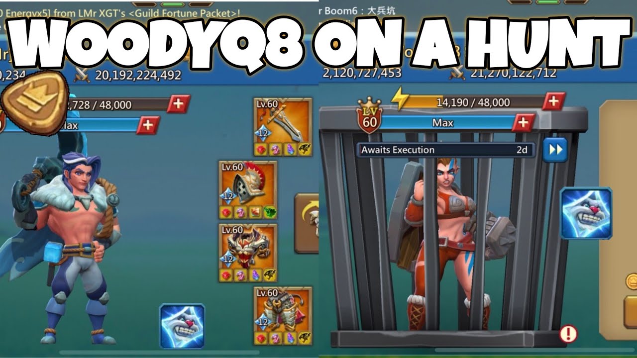 WOODYQ8 CAPTURED! 1.7BILLION MIGHT PLAYING DEAD CAN SINGLE RALLIES FREE WOODYQ8? - Lords Mobile ...