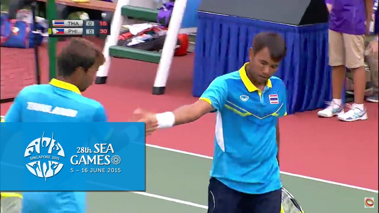 Tennis Men's Doubles Final THA vs PHI (Day 8) | 28th SEA Games ...