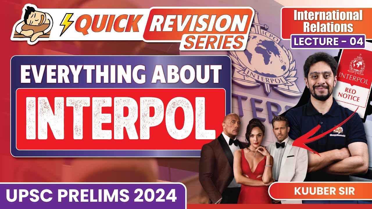 Let's Revise All Coloured Notices of Interpol | IR Quick Revision for ...