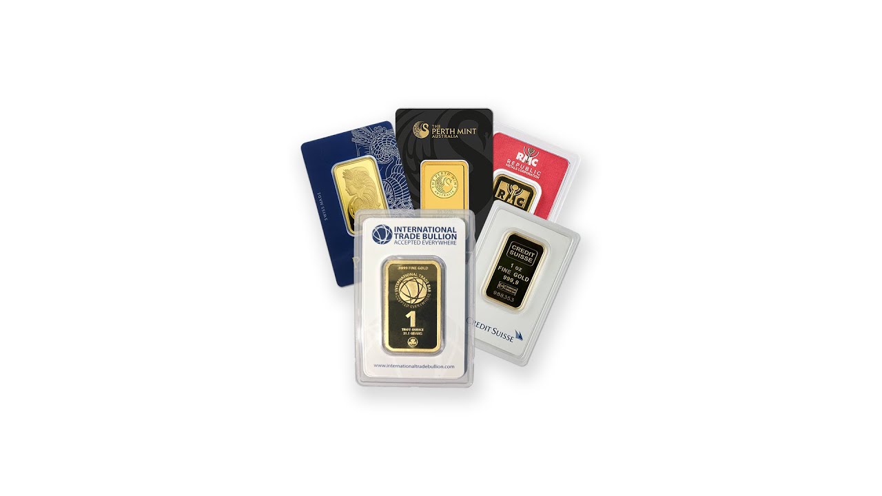 Buy Gold - 1 oz Gold Bar - Hallmark Varies - YouTube