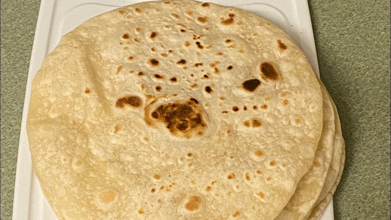 Easy Tortilla Recipe/Round tortilla Using My X Method - YouTube