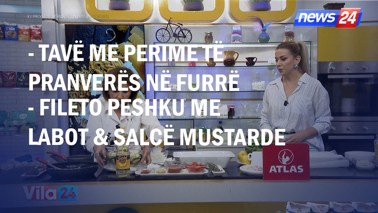 🥘 Tavë me perime të pranverës në furrë / 🐟 Fileto peshku me labot ...