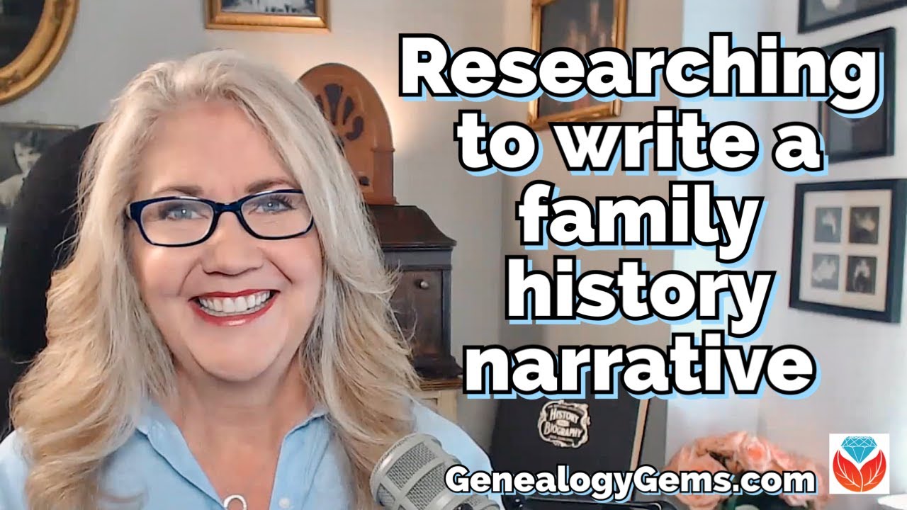 Researching to write a family history narrative with author Dale ...