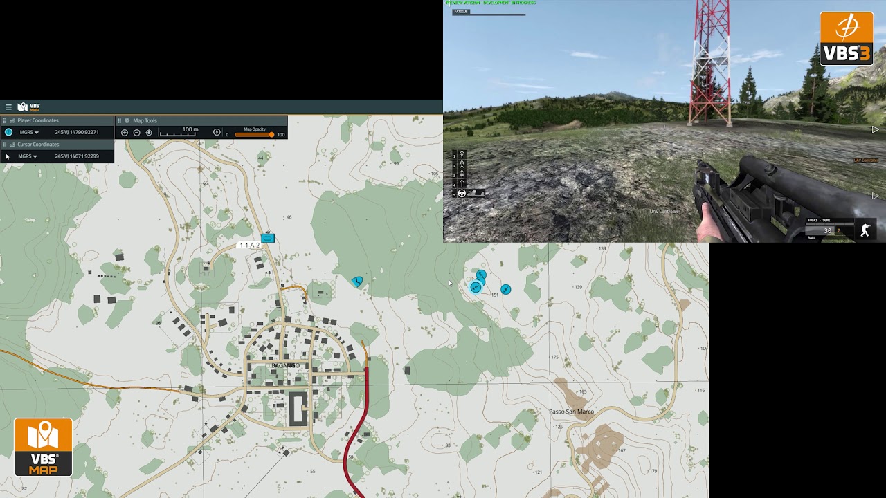 New VBS Map Application - Available in VBS3 20.1 - YouTube