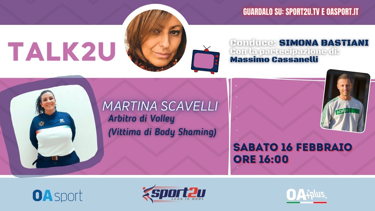 Live Ore 16:00 - Talk2u con Martina Scavelli - YouTube