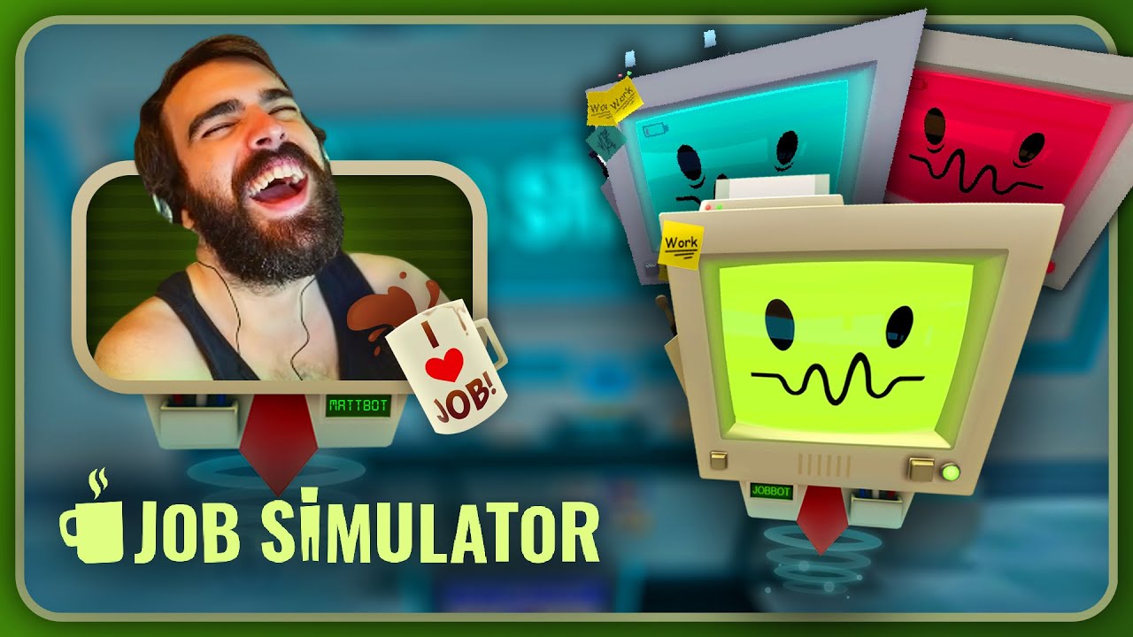 Hopefully They Don't FIRE Me! - Job Simulator VR - (VOD) - YouTube