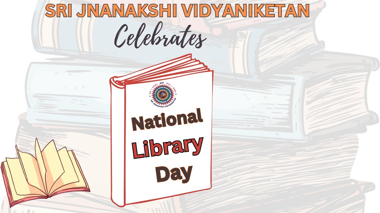 Library Day Celebration at Sri Jnanakshi Vidyaniketan School - YouTube