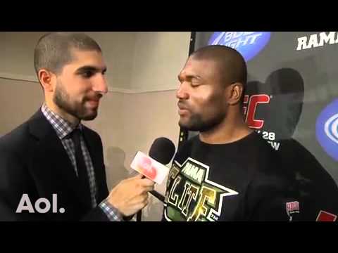 Rampage Jackson UFC 130 Post-Fight Funny Interview - YouTube