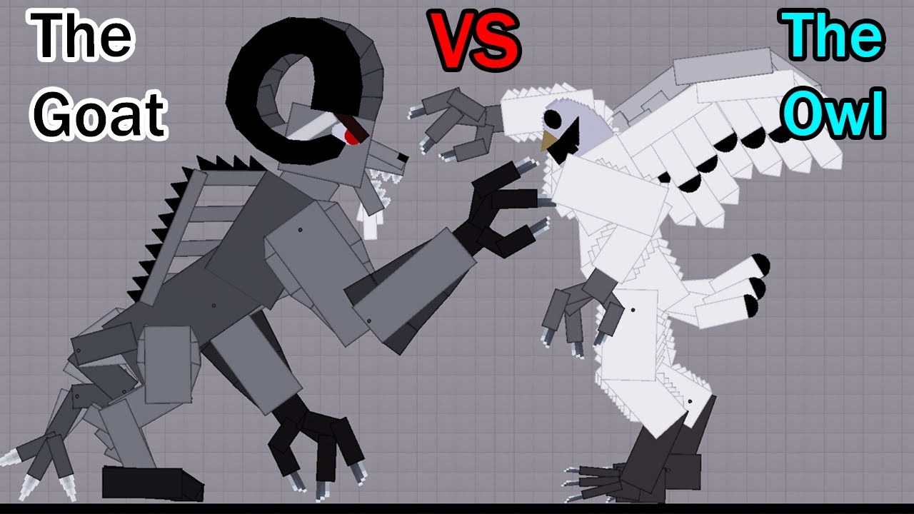THE GOAT vs THE OWL Who Is Stronger ? 99 Nights In The Forest - People ...