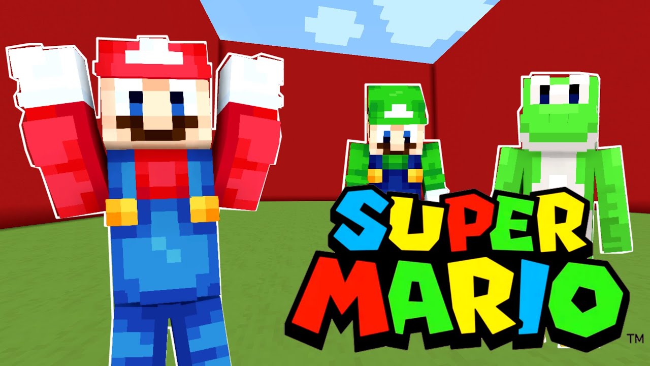 TRAPPING MARIO IN A BOX! [6] | Epic Mario Minecraft - YouTube