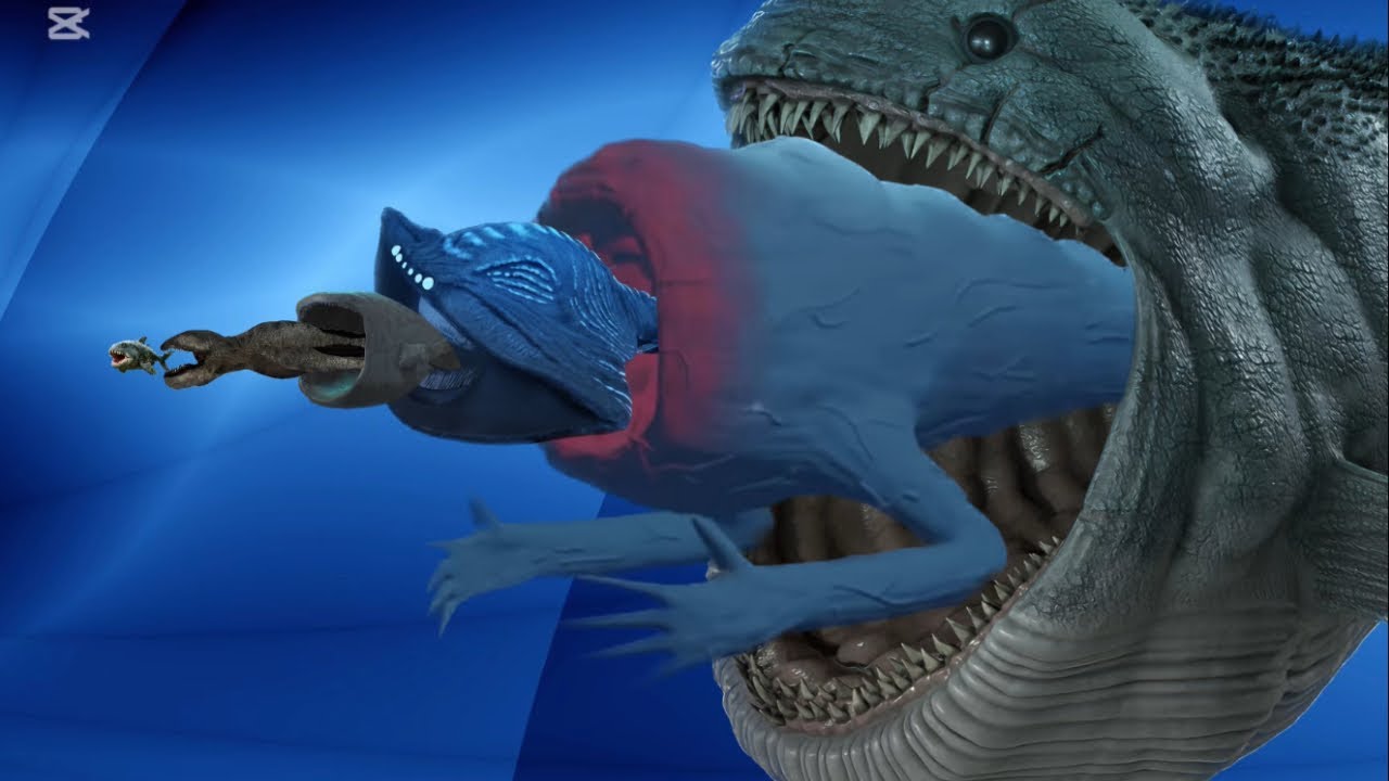 Fish Eat Fish | Sea Monsters Animation - YouTube