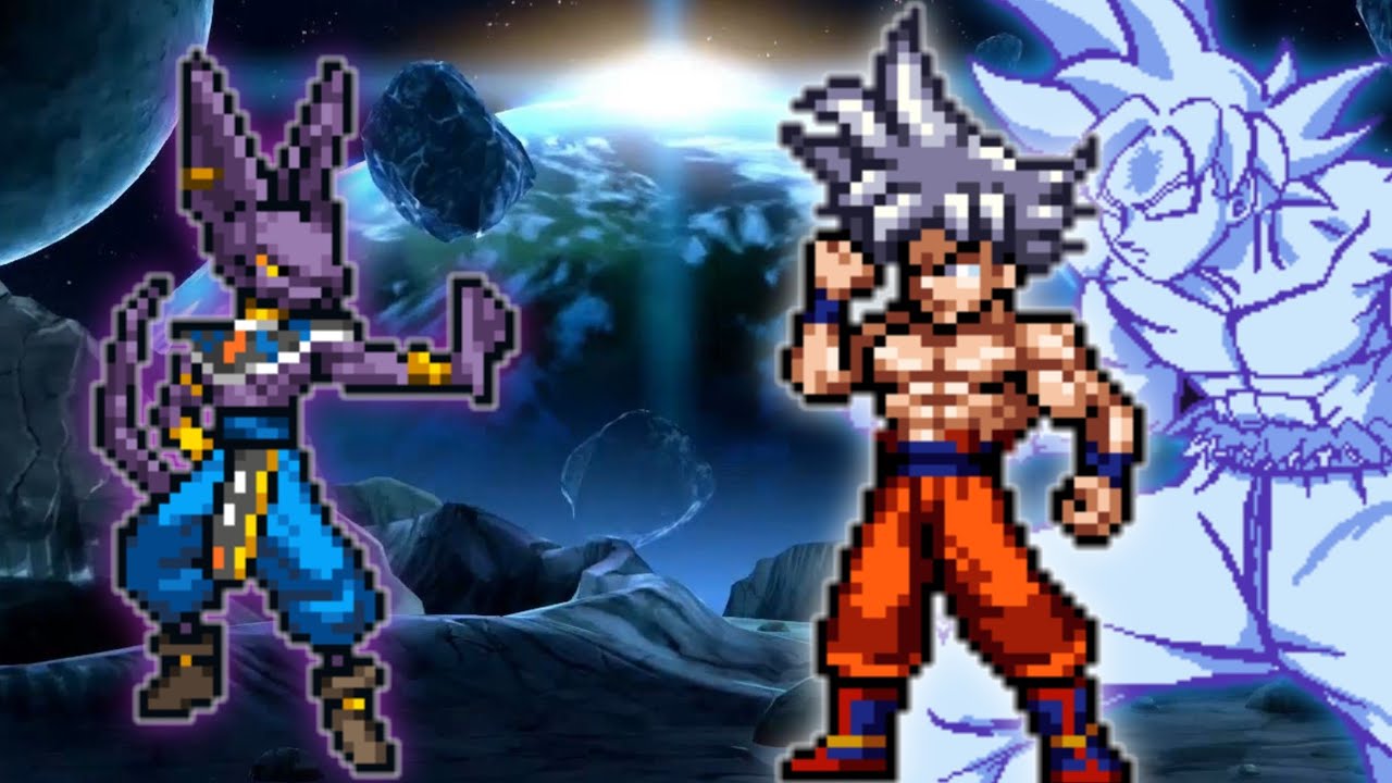 Beerus God Of Destruction(New) VS Mastered Ultra Instinct Goku in Jump ...