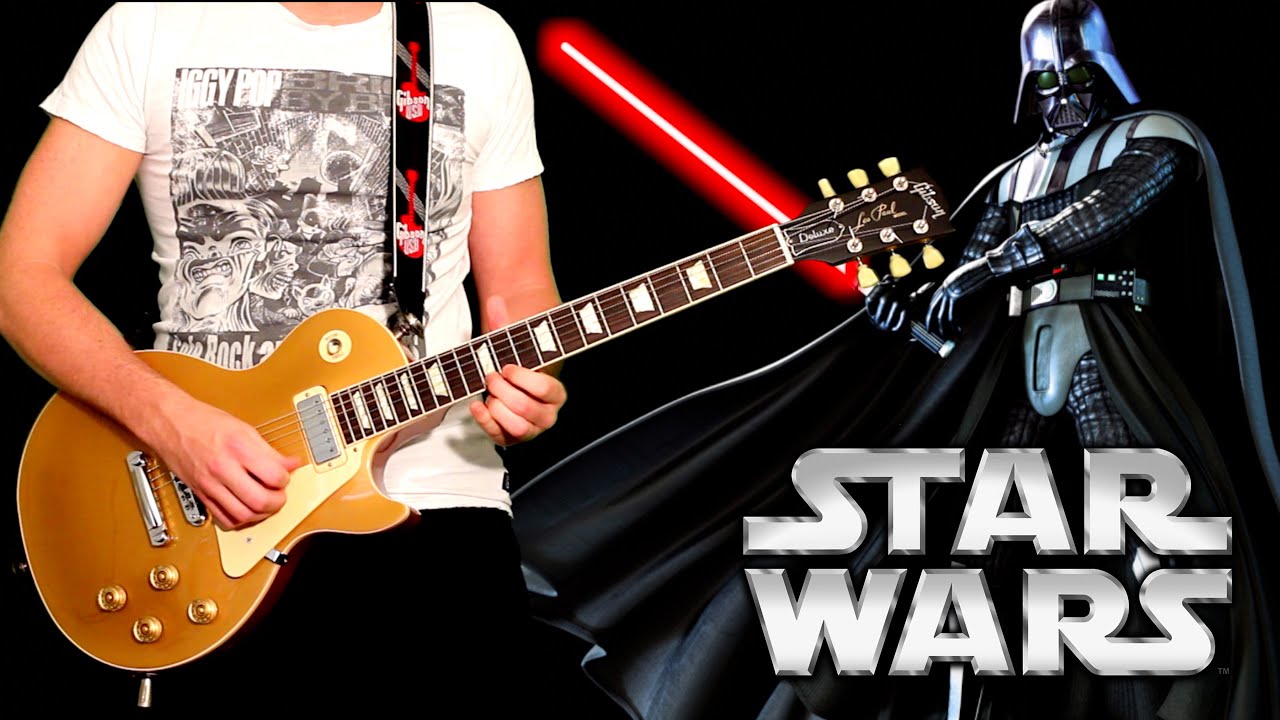 STAR WARS - The Imperial March - Darth Vader HEAVY METAL / ROCK Guitar ...