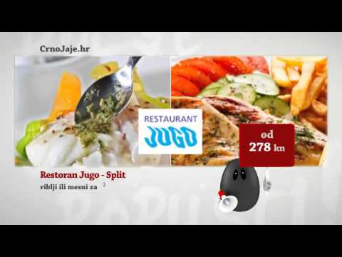Crno Jaje - Kuća Kamena Drniš - Restoran Jugo Split - YouTube