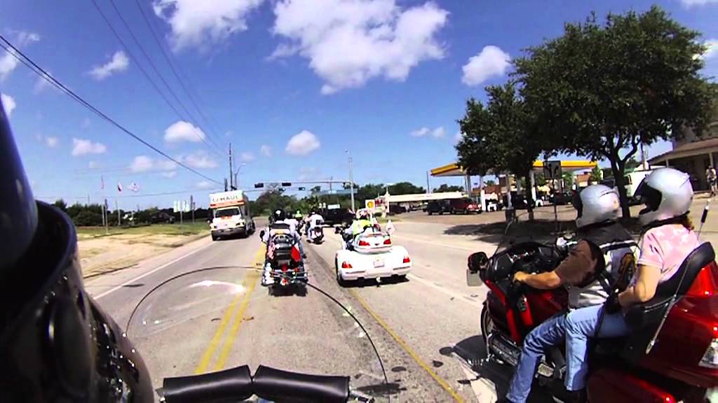 Motorcycle Group Ride #9 - Katy Chapter Best Ride - YouTube