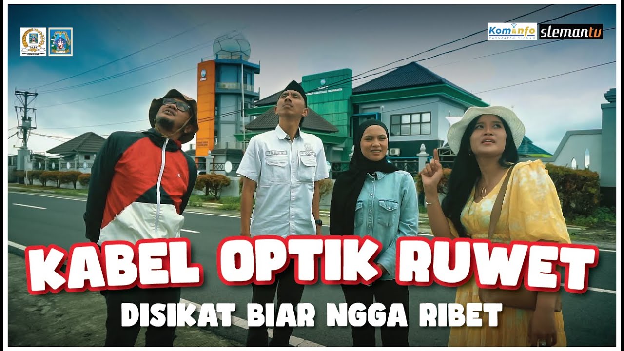 Kerja Nyata Sleman - Kabel Optik Ruwet, Disikat Biar Ngga Ribet - YouTube