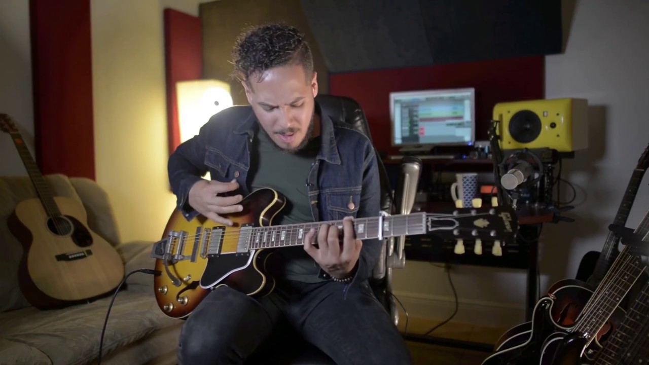 En el Trono está | Cover | Guitarra | Benny Martinez - YouTube