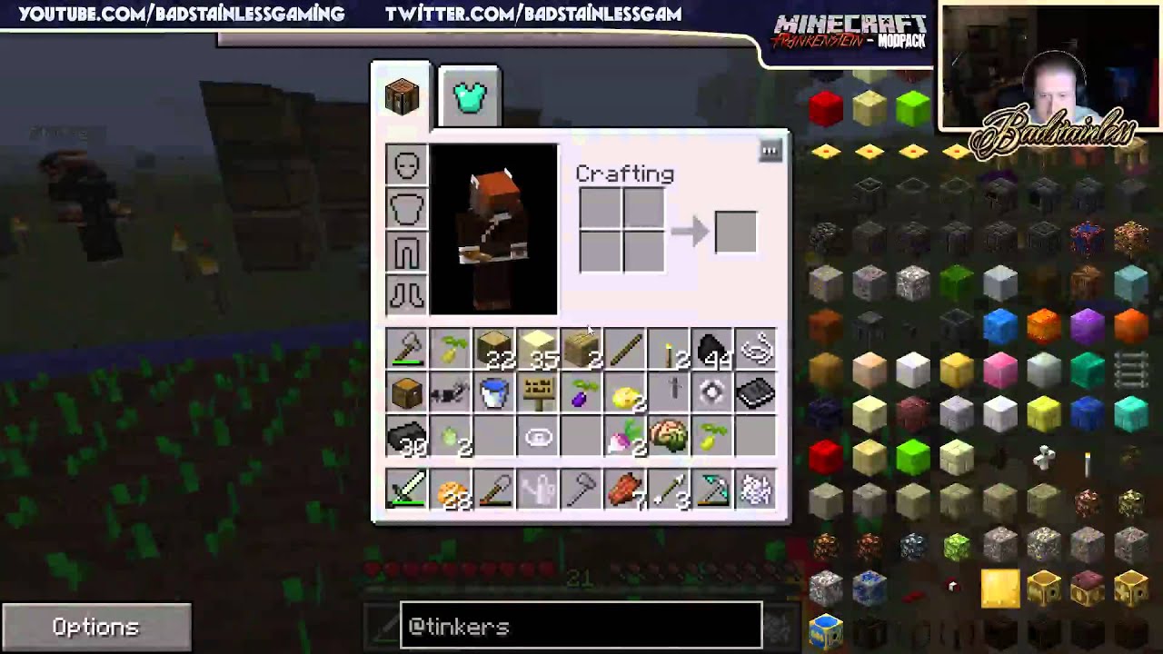 Minecraft FTB - Frankenstein Mod Pack - Livestream 4 - Tinkers ...