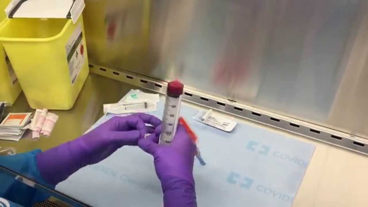 Embozene Tandem Microspheres in 100mg of Doxorubicin Loading Step 2 ...