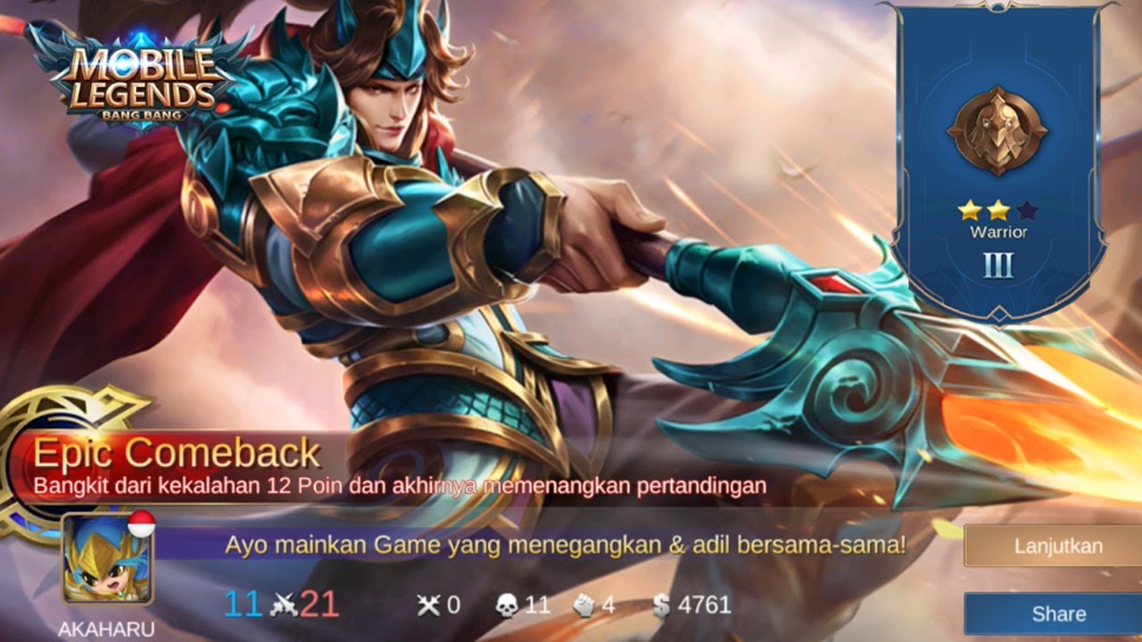 EPIC COMEBACK, WARRIOR III - YouTube