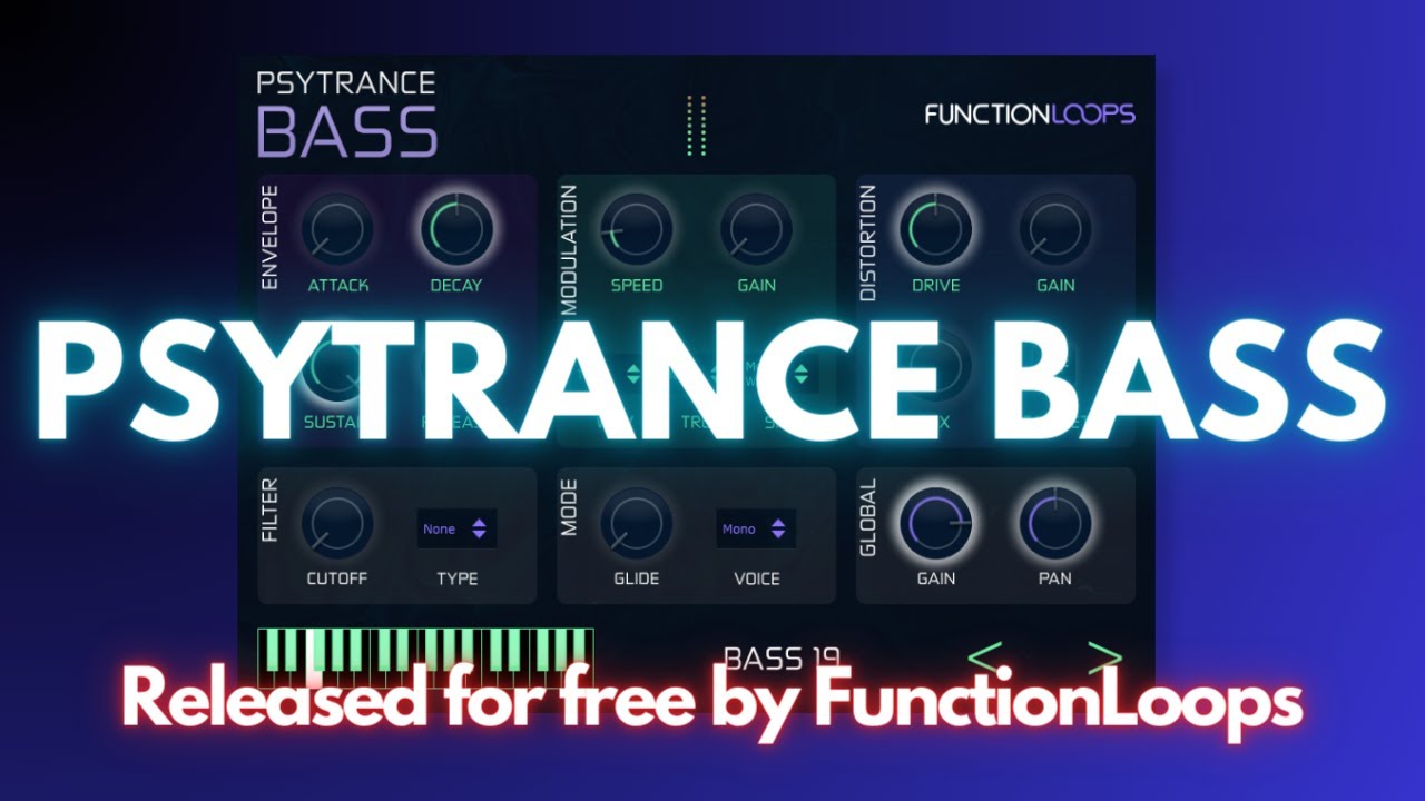 Great free plugin you May Like | Psytrance Bass (Player) Rompler Plugin by Function Loops - YouTube