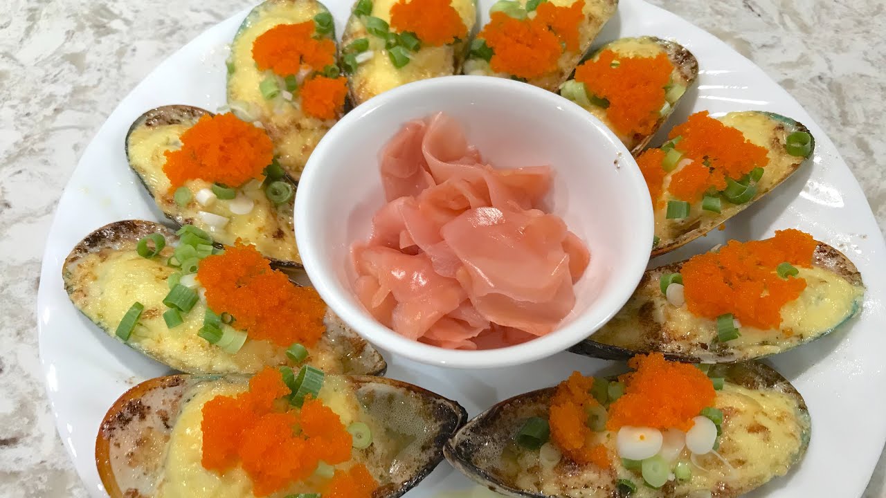 Japanese Baked Mussels