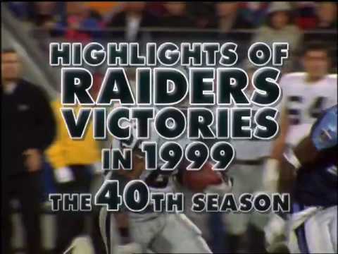 1999 Oakland Raiders - YouTube