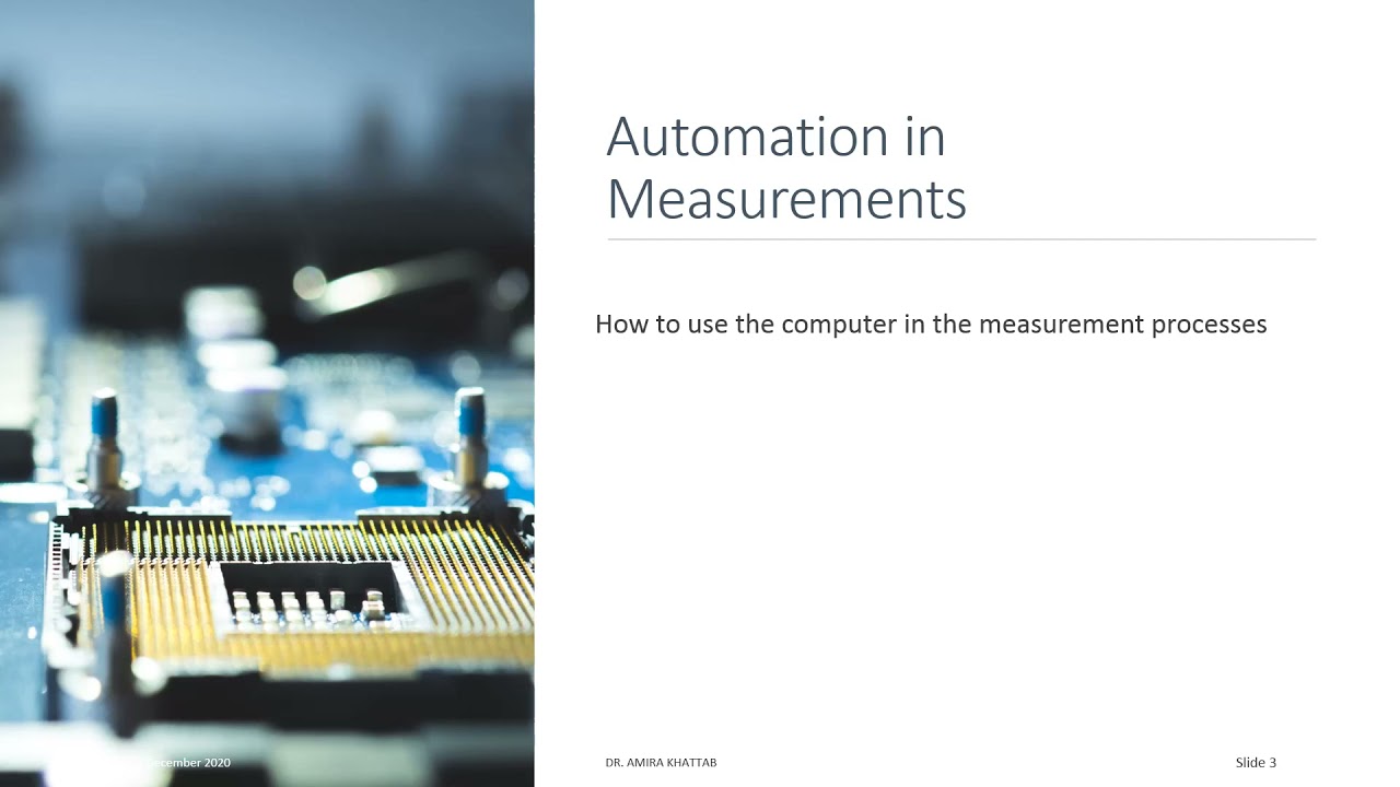 8Introduction to Computer Aided Metrology Systems - - YouTube