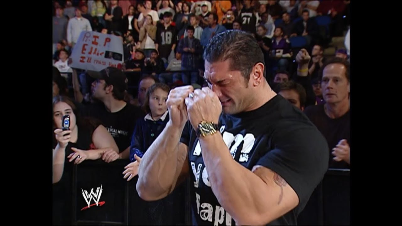 Batista Remembers Eddie Guerrero | SmackDown! Nov 18, 2005 - YouTube