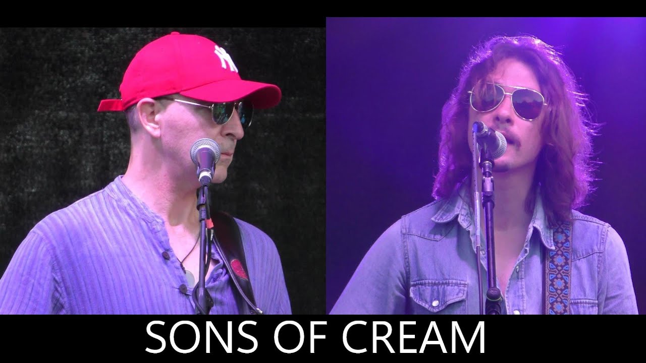 SONS OF CREAM - Outside Woman Blues & Sleepy Time Time Live at Jam For ...