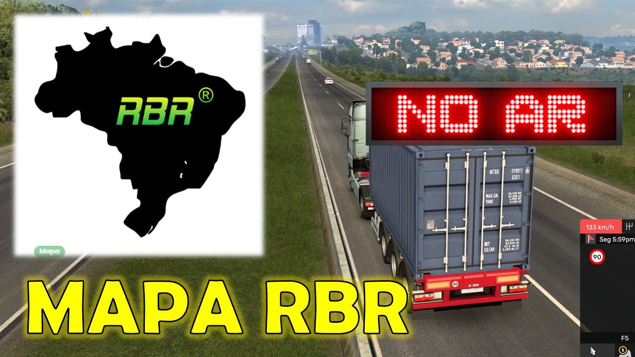 LIVE - [ ETS2 ] - Mapa RBR - YouTube