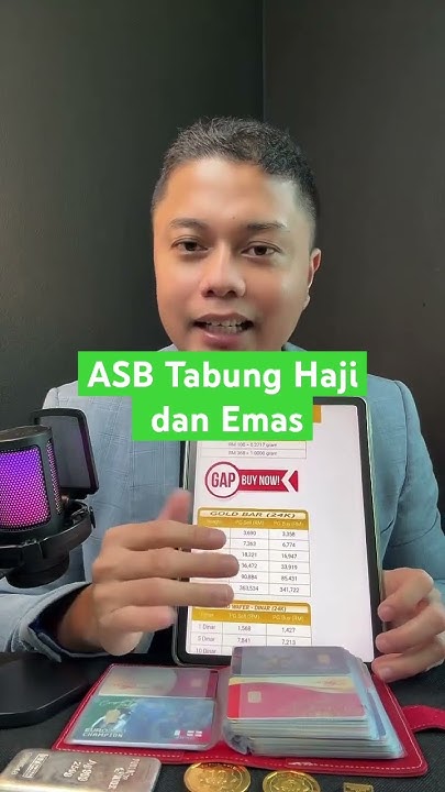 Ada bajet untuk emas dan ASB? - YouTube