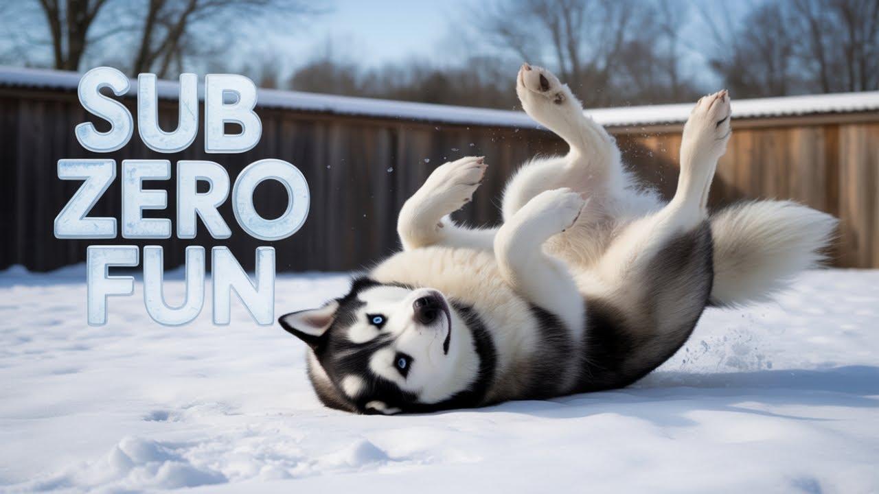 Dogs Discovering Snow in Sub-Zero Weather 😮 - YouTube