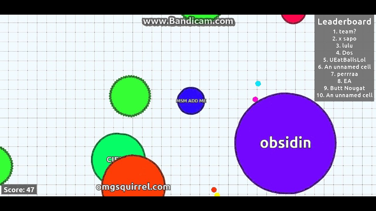RANDOM NAMES: Agar.io Episode 5 - YouTube
