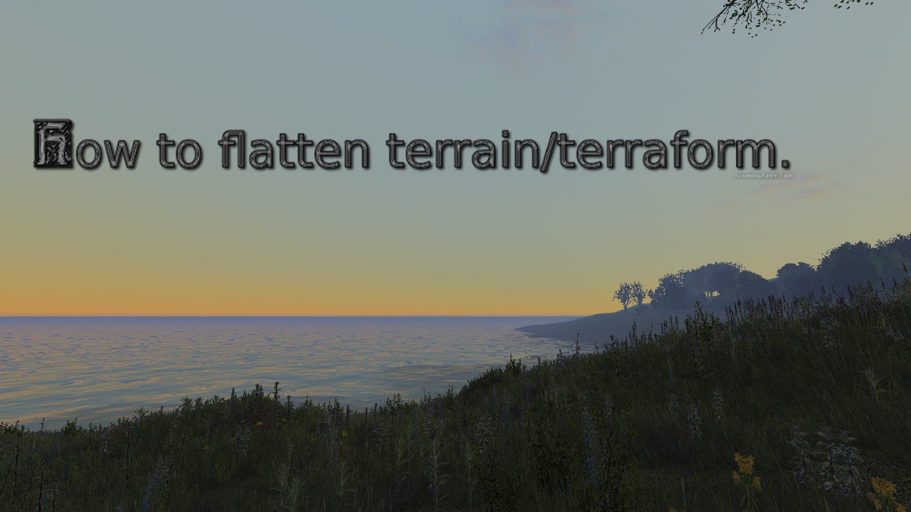 Life is Feudal: Guide - How to flatten terrain[Terraforming] [Full Release Version] - YouTube