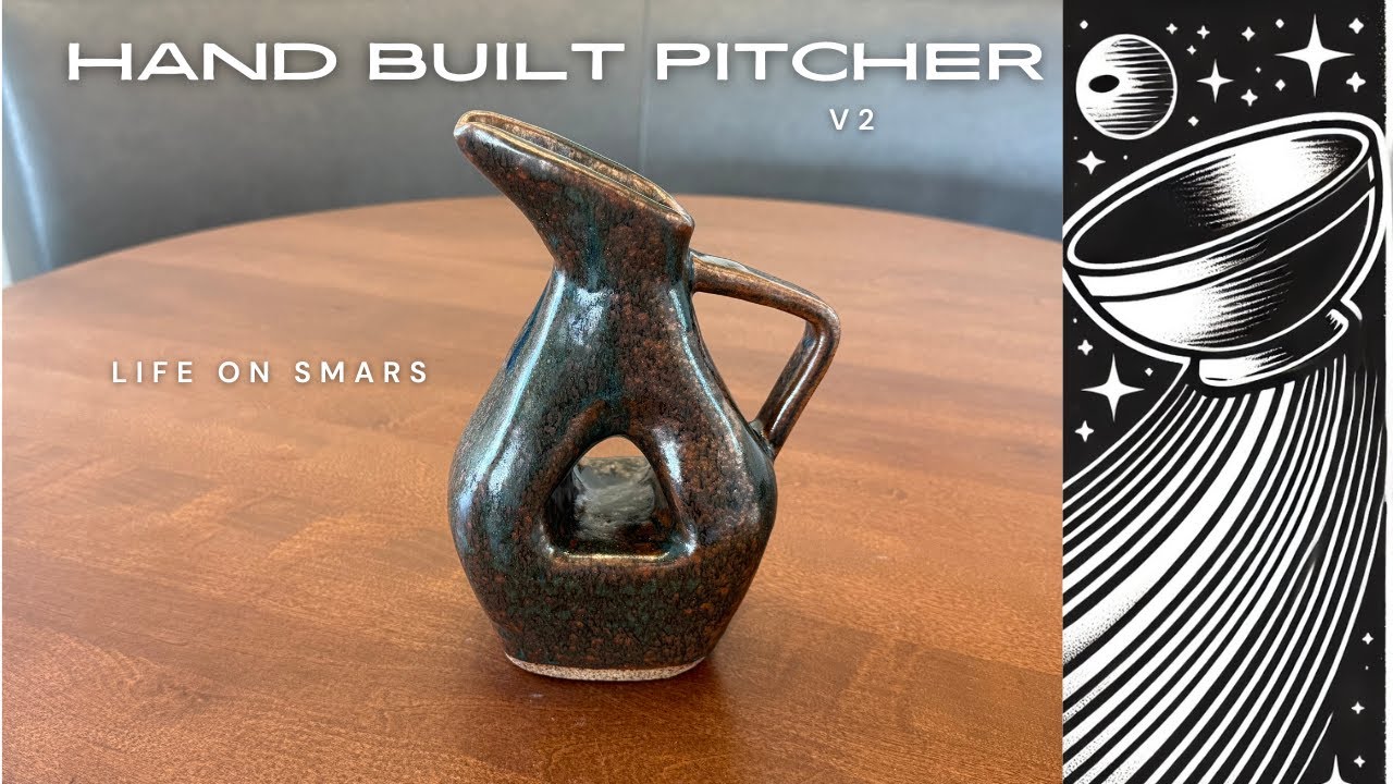 Hand Building a Pottery Pitcher - YouTube